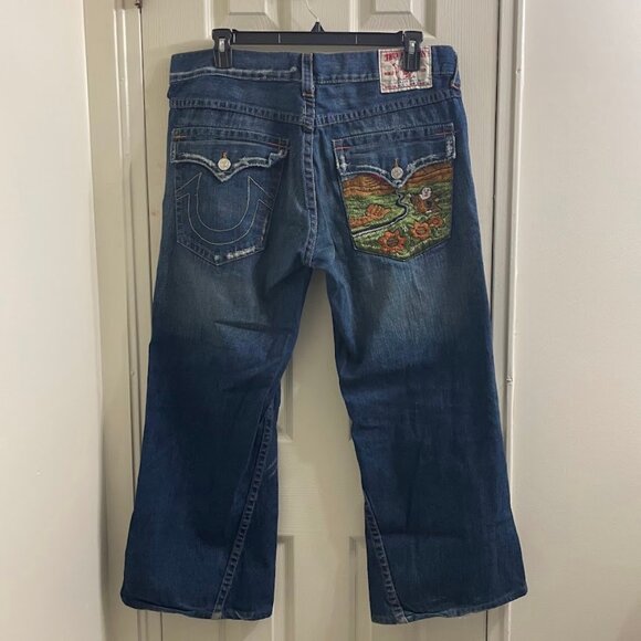 True Religion | Jeans | Vintage True Religion Joey Embroidered Jeans ...